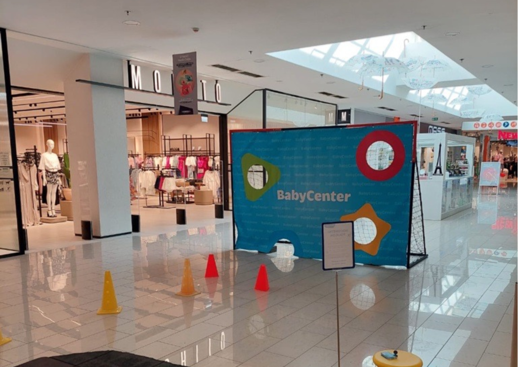 Baby Center v slovenska mesta pripeljal nogometno karavano! - Caelle